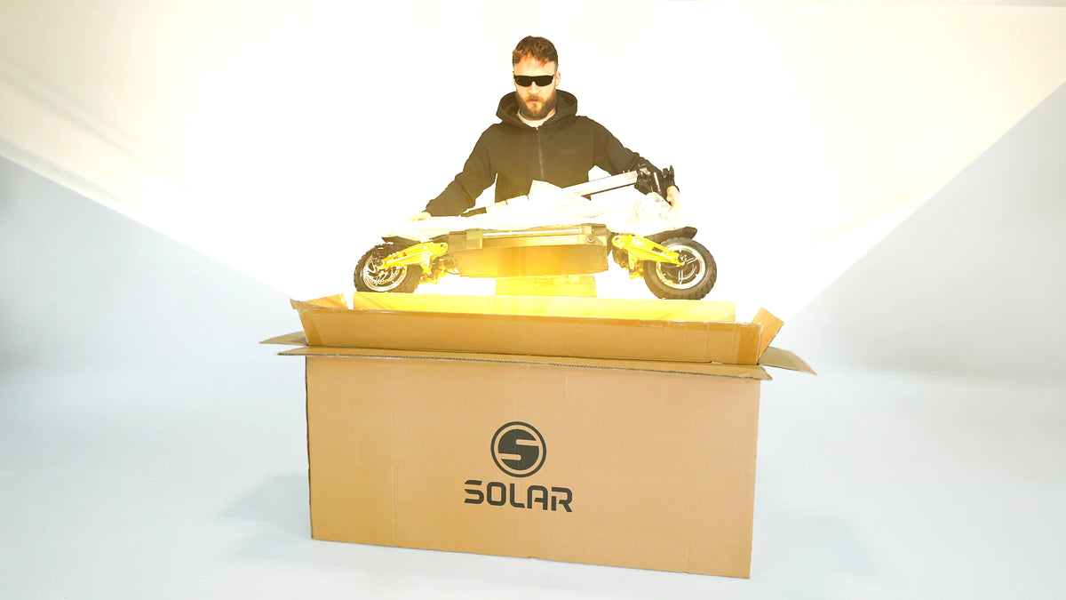 NEW Solar FF Lite Fast Electric Scooter 2024! : Unbox & Set Up – Solar ...