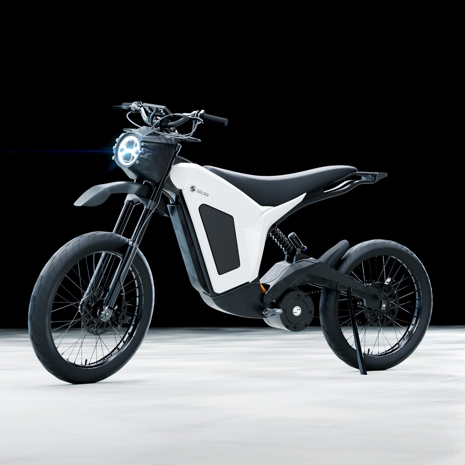 Solar motorcycle store